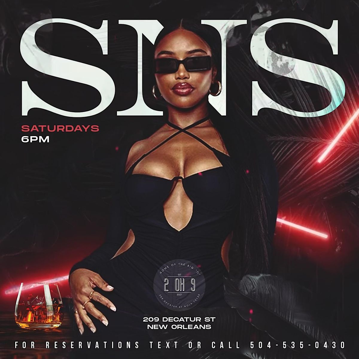 2oh9 SNS, 2OH9 Bar and Restaurant, New Orleans, 4 November to 5 November