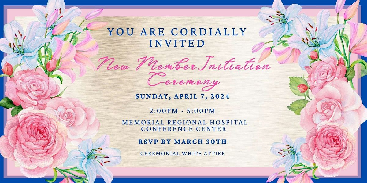 New Member Inititation Ceremony, Memorial Regional Hospital, Hollywood ...