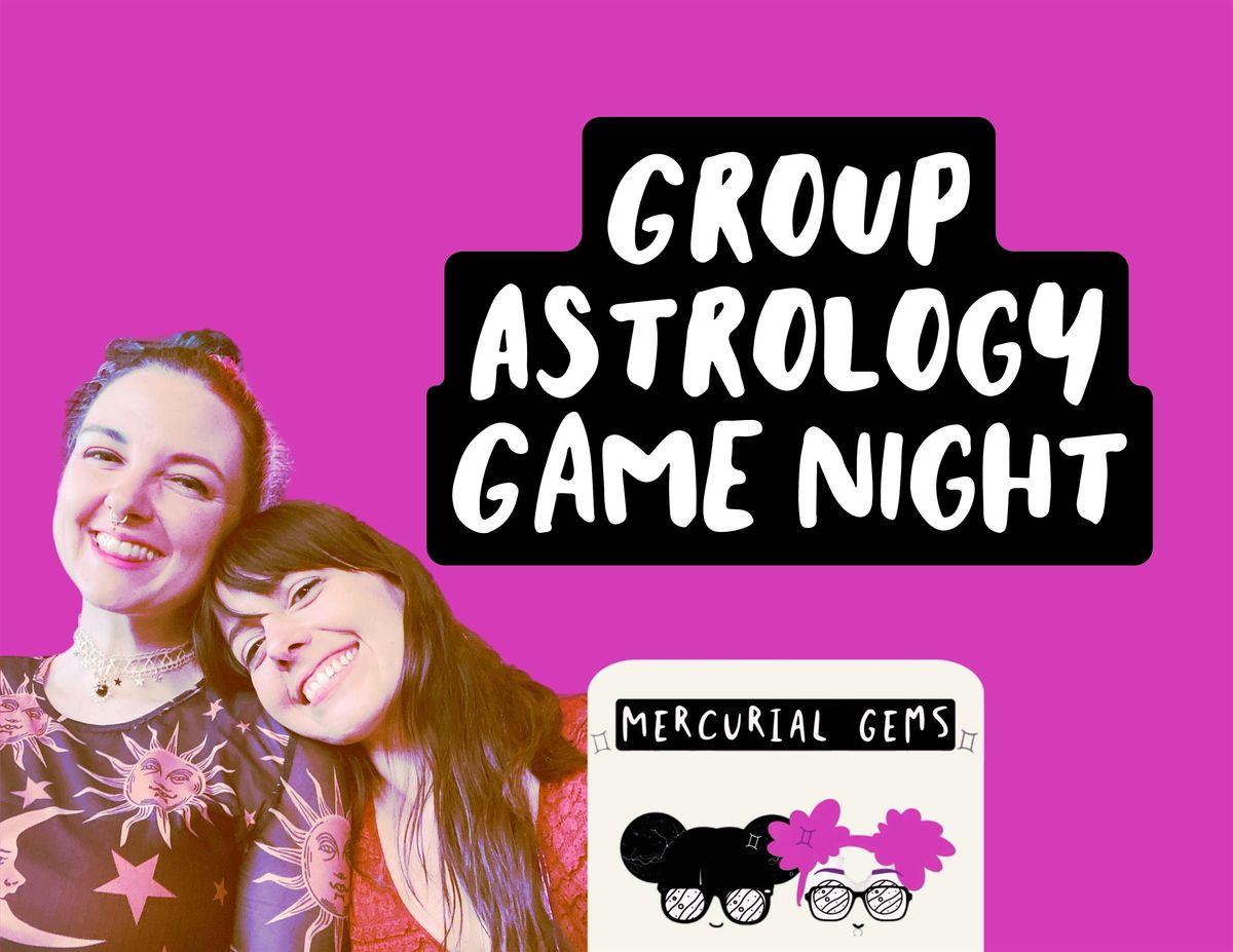 Astrology Game Night, Energetic Experiences, Asheville, 31 January 2026