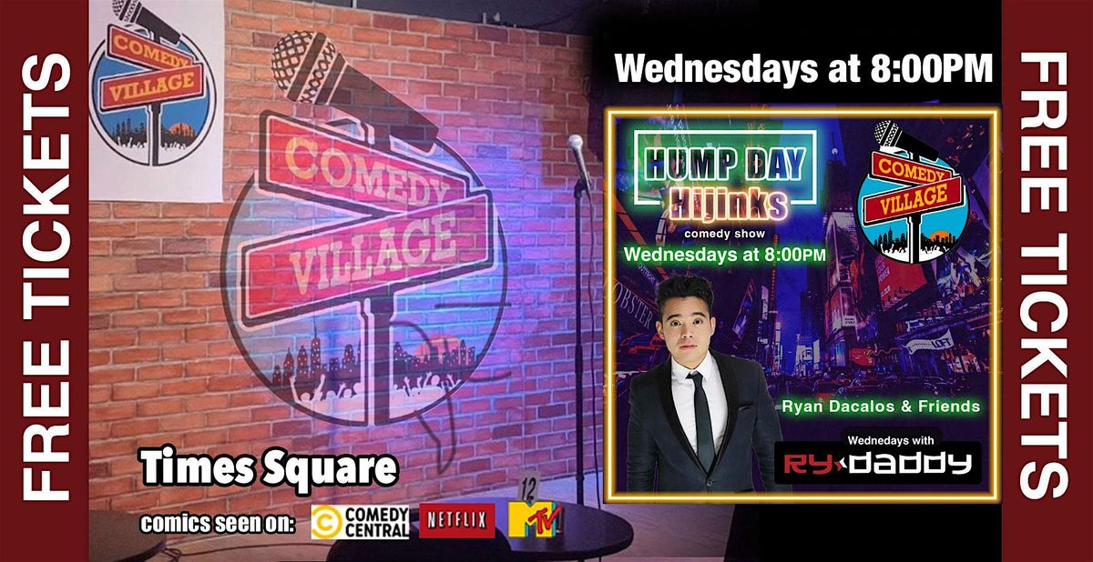 Free Comedy Show Tickets! Standup Comedy at Comedy Village Times Square ...