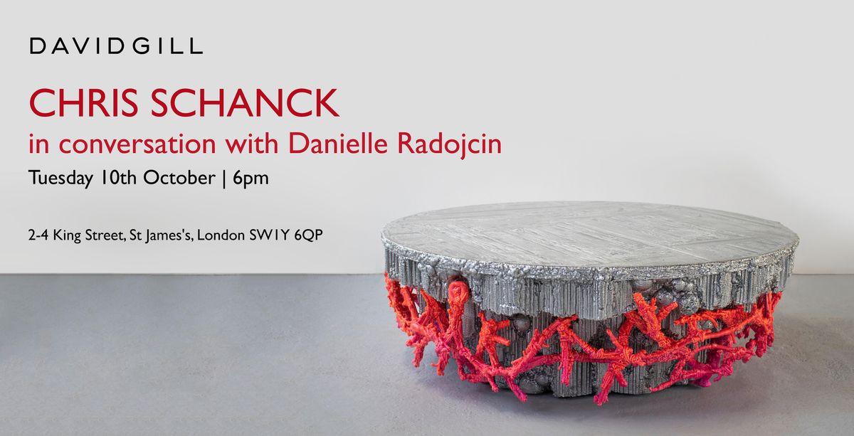 ARTIST TALK: Chris Schanck in conversation with Danielle Radojcin ...