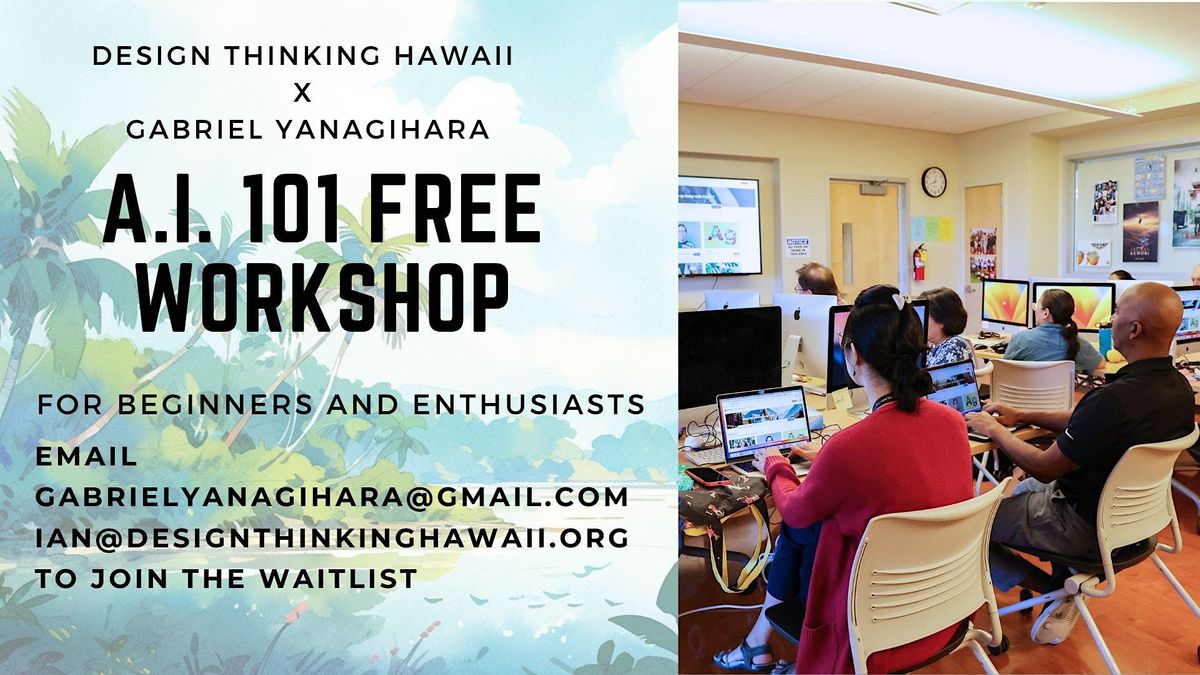 AI 101: Crash Course in AI and Design Thinking, Pacific International ...