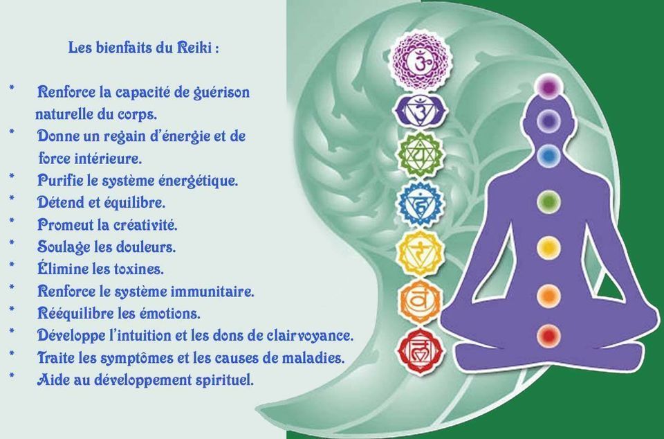 Le reiki niveau 1- du 5 au 6 novembre 2022, Parc Rotary, Dieppe, NB, 5 ...