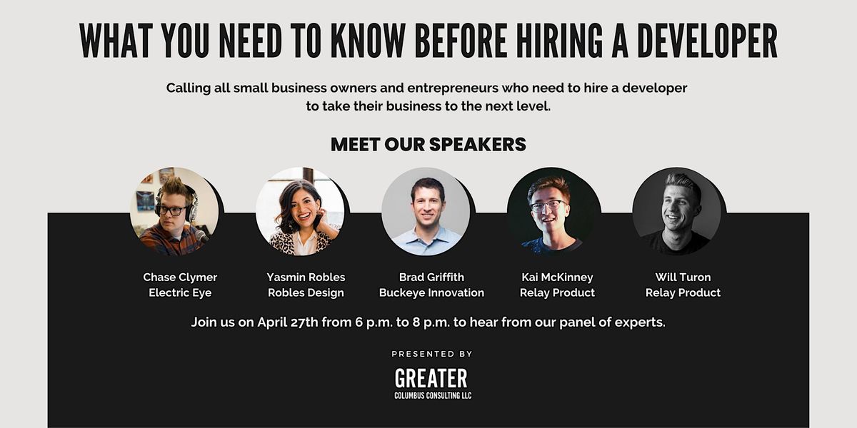 What You Need to Know Before Hiring a Developer, Rev1 Ventures ...