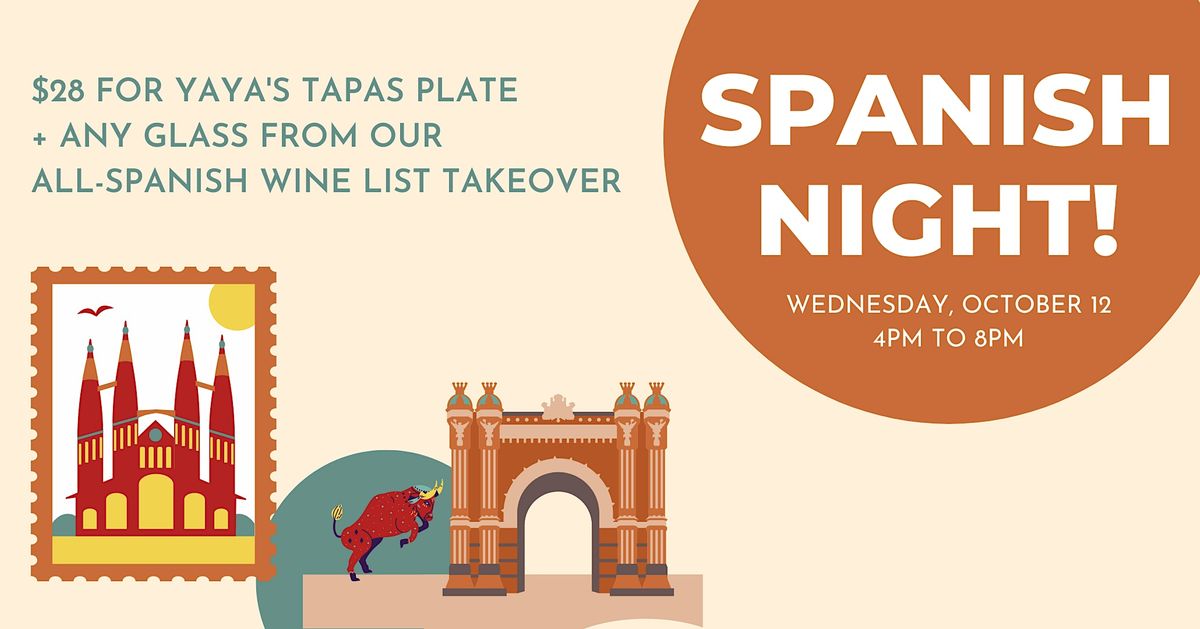 Spanish Night!, Poco Vino Wine Shop & Event Space, Tallahassee, 12 ...