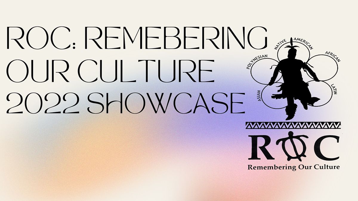 ROC: Remembering Our Culture 2022 Matinee Showcase, Orem Public Library ...