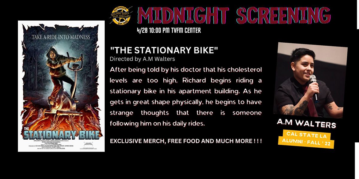 Golden Eagle Film Festival Midnight Screening : THE STATIONARY BIKE, Television, Film & Media ...