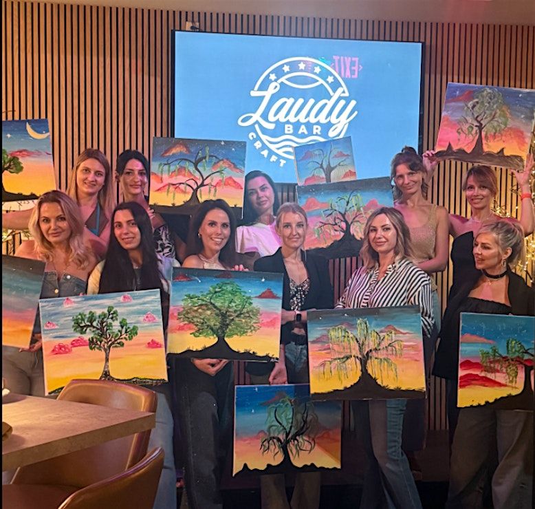 Fort Lauderdale Paint and Sip – Moonlit Pumpkins, Laudy Bar - Craft ...
