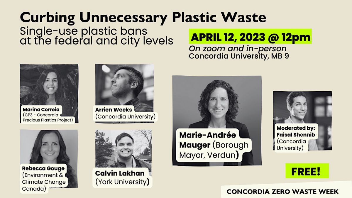 Curbing unnecessary plastic waste - single-use plastic bans, John ...