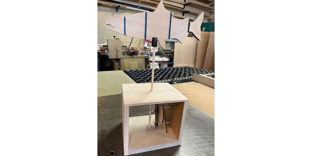 Salmon Automaton Boat Shop class with Toolbox Laboratories, Foss ...