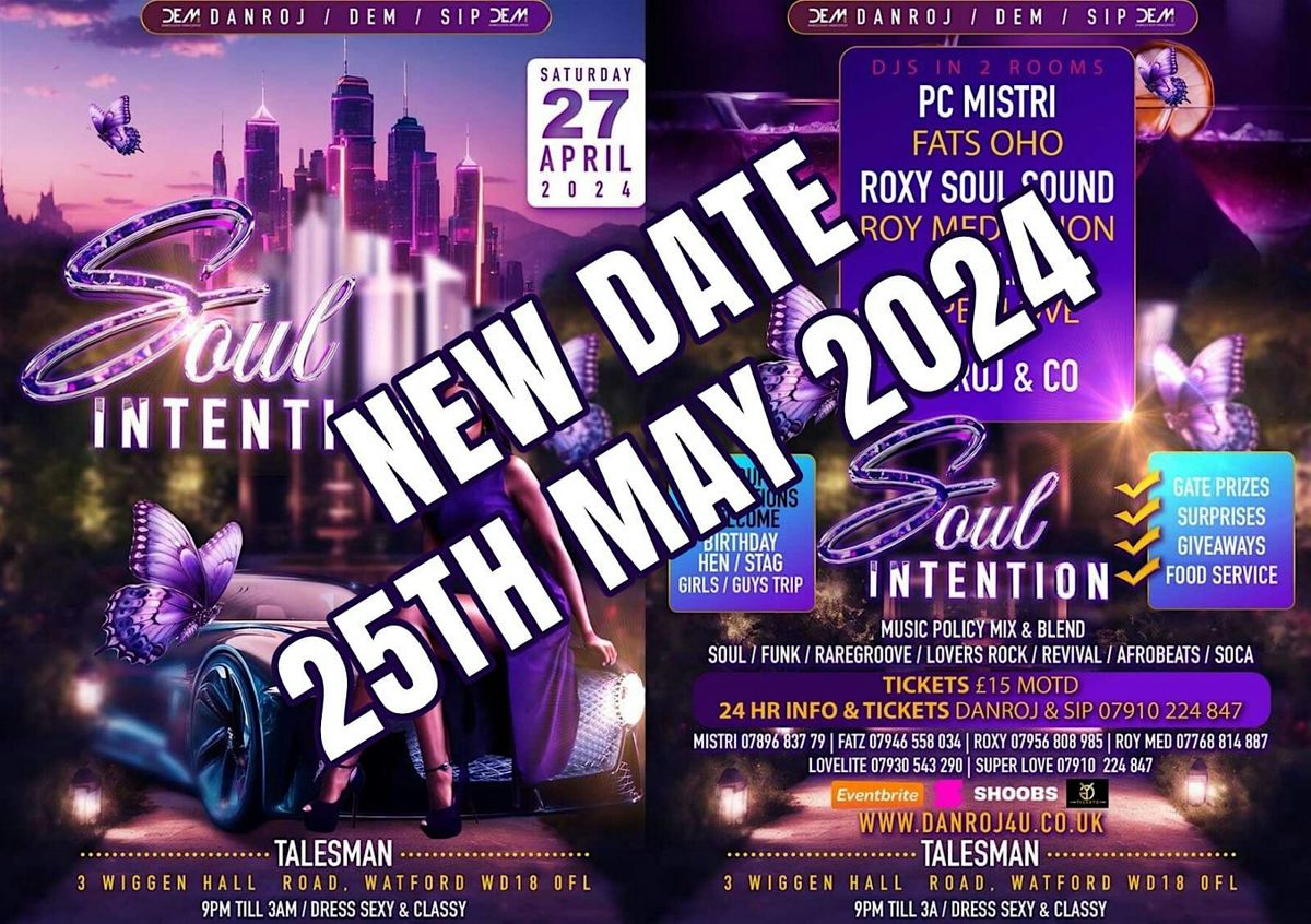 SOUL INTENTION - SIP IN 2 IT, Talisman House, Wiggenhall Industrial ...