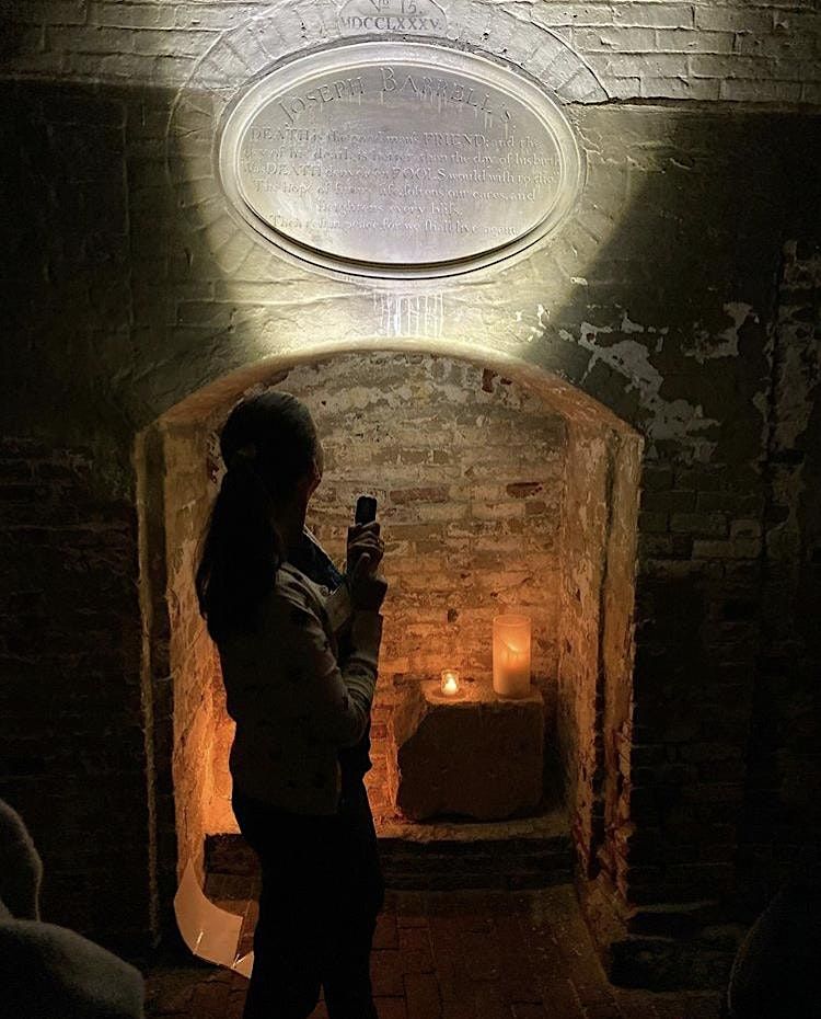 Kings Chapel Express Crypt Tours, King's Chapel, Boston, 19 September 2022