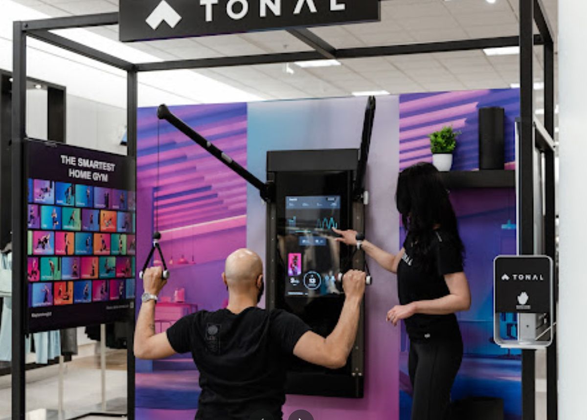 Future of Fitness with Tonal, Westfield San Francisco Centre, 18 August ...