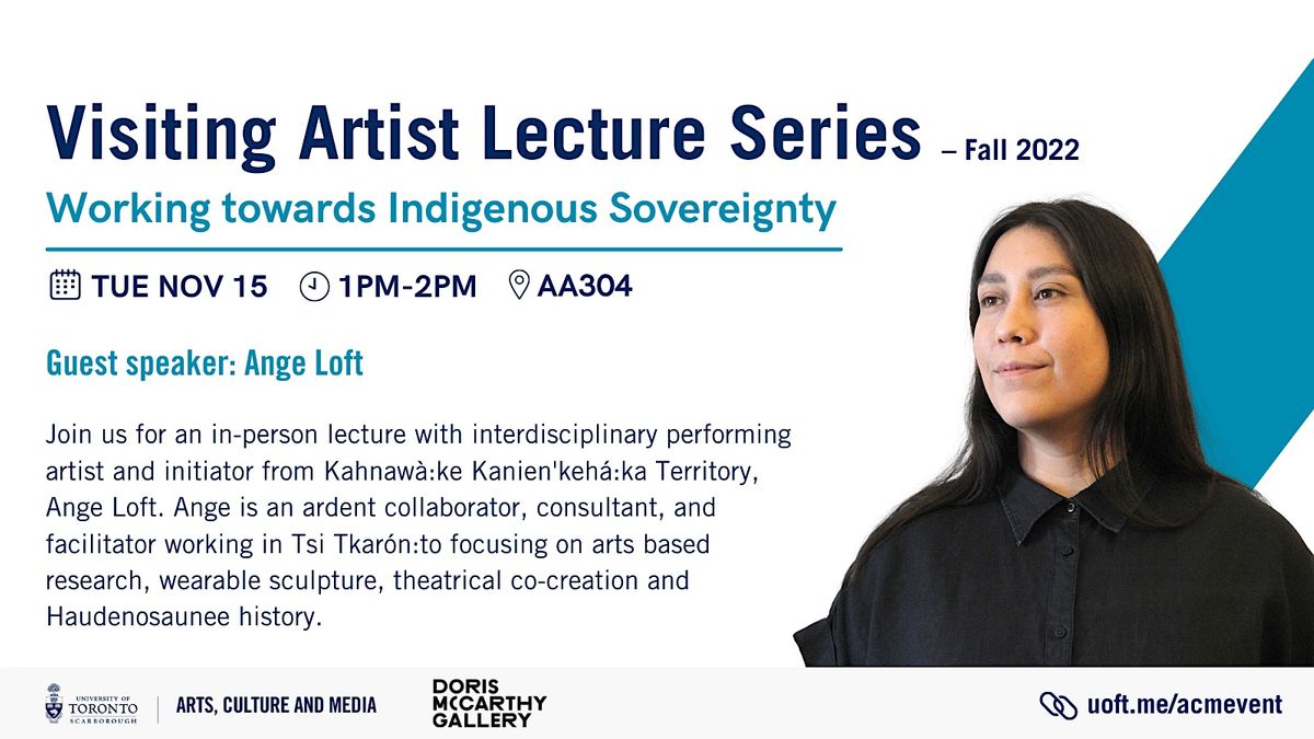 Visiting Artist Lecture: Ange Loft, Arts & Administration Building ...