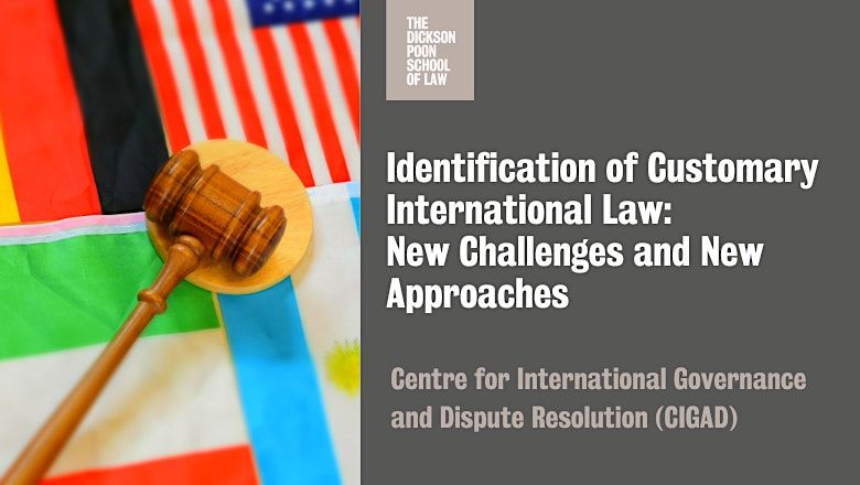 Identification of Customary International Law, SW1.18, Somerset House ...