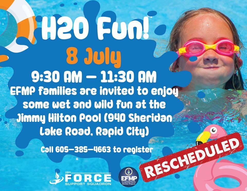 EFMP - H2O Fun at Jimmy Hilton Pool, Jimmy Hilton Pool Rapid City, 10 ...