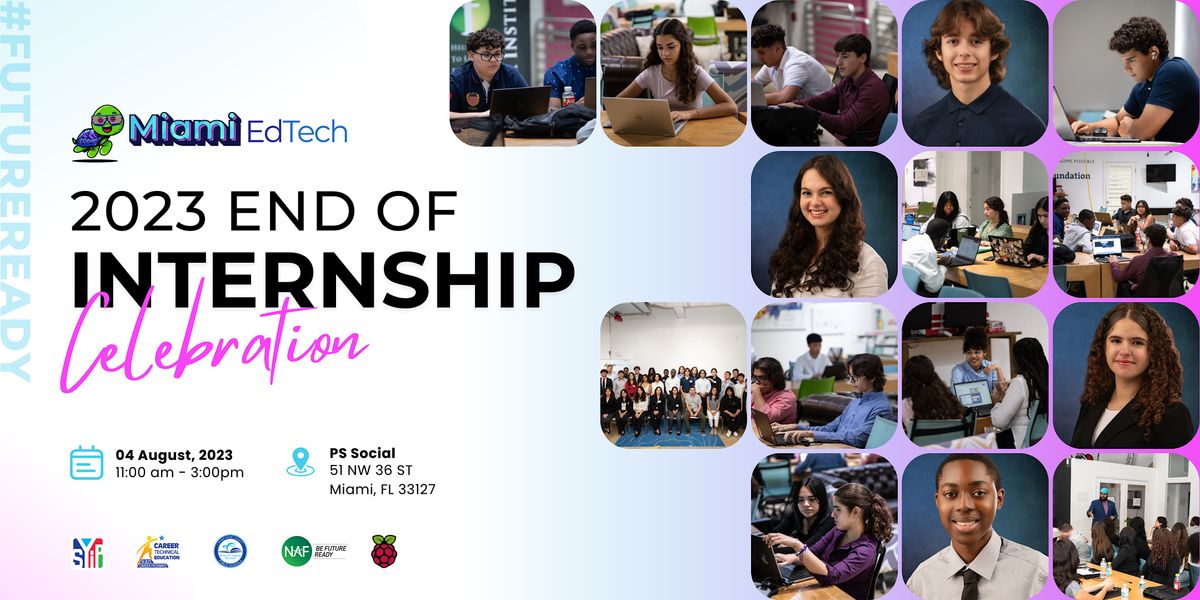Future Ready: End of Internship Luncheon, PS Social, Miami, 4 August 2023