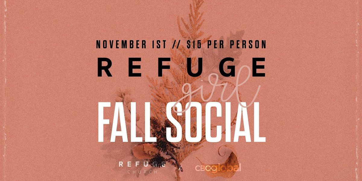 Refuge Girl Fall Social, Emmitt Park, San Antonio, 1 November 2021