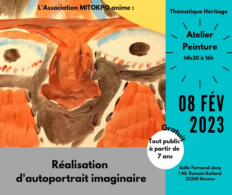 Ateliers dArt et dImagination : LAutoPortrait Imaginaire (2/2), Square du Docteur Fernand Jacq ...