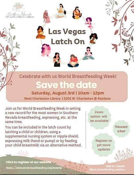 Celebrate World Breastfeeding Week, West Charleston Library, Las Vegas ...