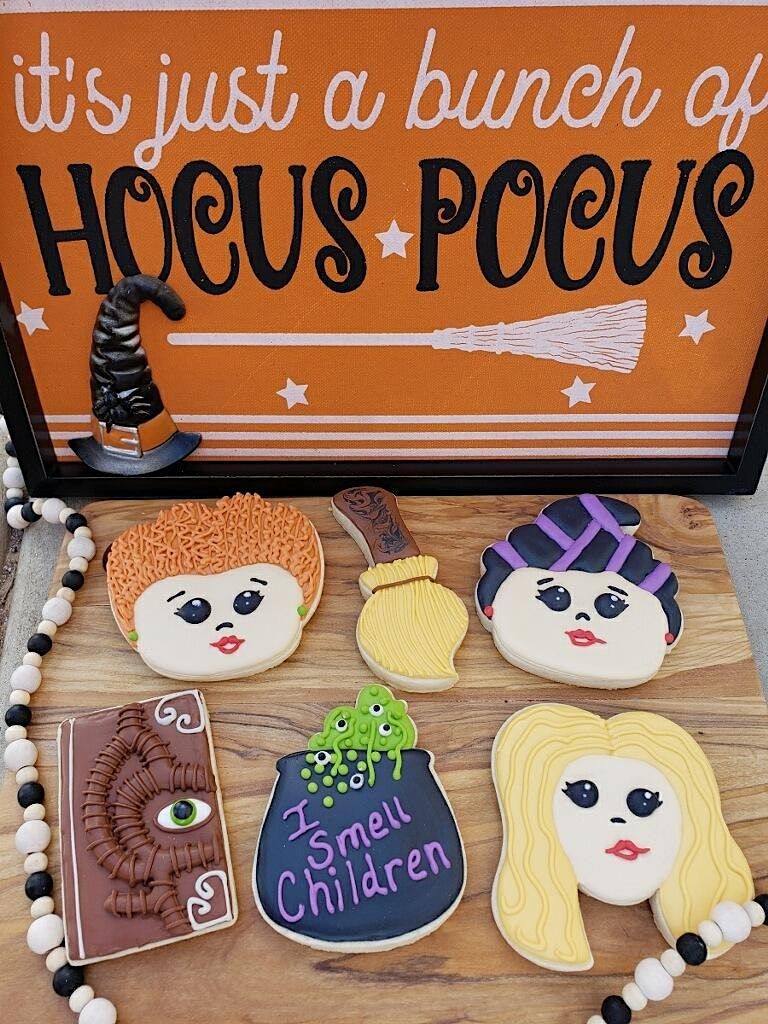 Hocus Pocus Cookie Decorating, Peacock Wine Bar, Gilbert, 27 September 2022