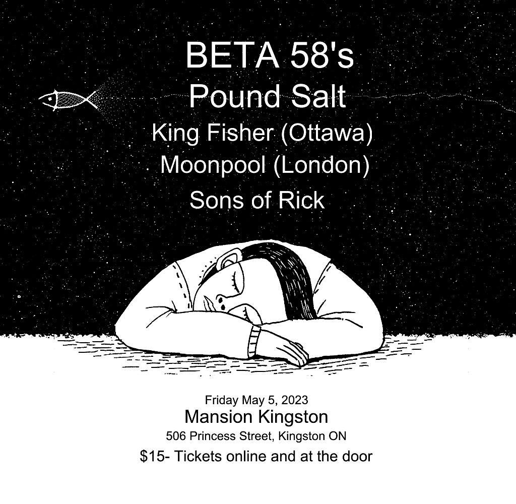 Beta 58s, POUND SALT, King Fisher, Moonpool and Sons of Rick @ Mansion ...