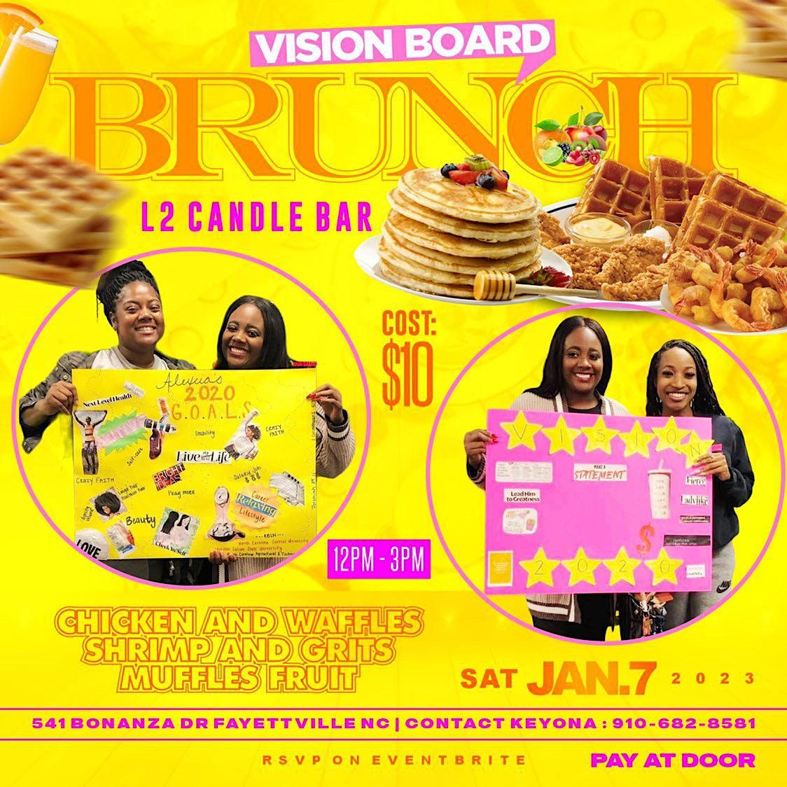 Vision Board Brunch 2023, 541 Bonanza Dr, Fayetteville, 7 January 2023