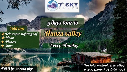 5 Days Tour to Hunza Valley, Hunza, Islamabad, 10 May 2021
