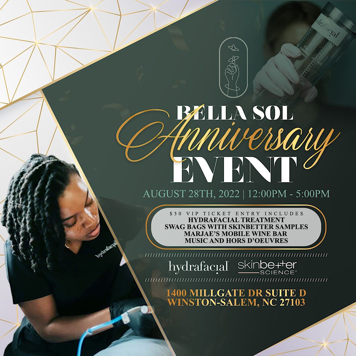 Anniversary Event + Customer Appreciation, Bella Sol Medical Spa, PLLC ...