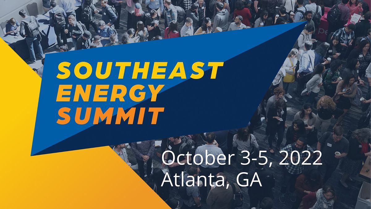 2022 Southeast Energy Summit, Hilton Atlanta, 3 October to 5 October
