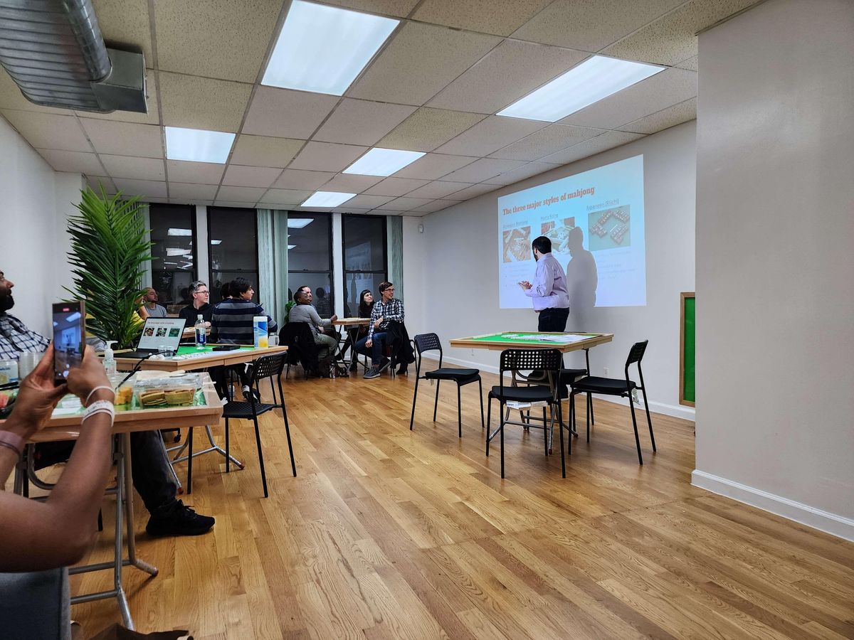 Mahjong Fundamentals, Sparrow's Nest Studio, New York, 29 March 2023