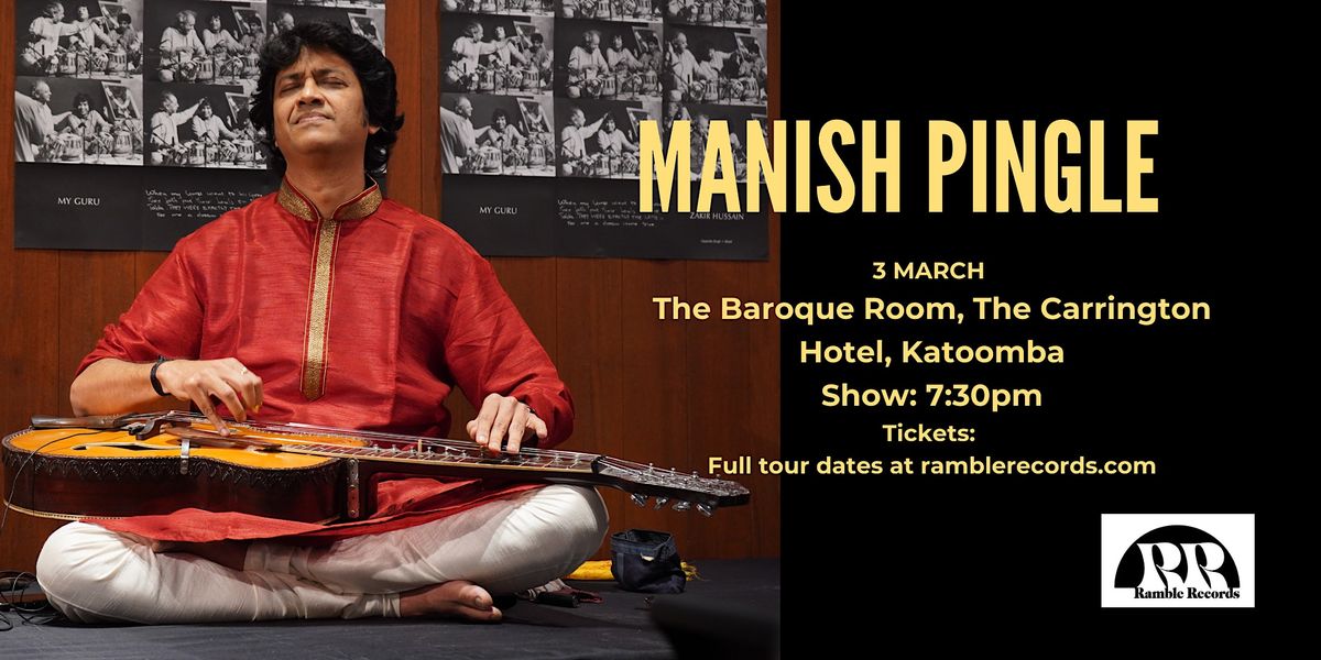 An evening of Indian folk and classical music with Manish Pingle, The ...
