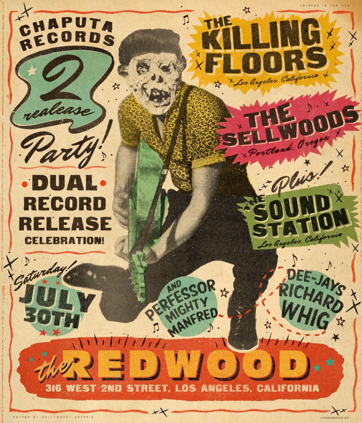 Chaputa Records Dual Record Release Party at the Redwood, The Redwood ...