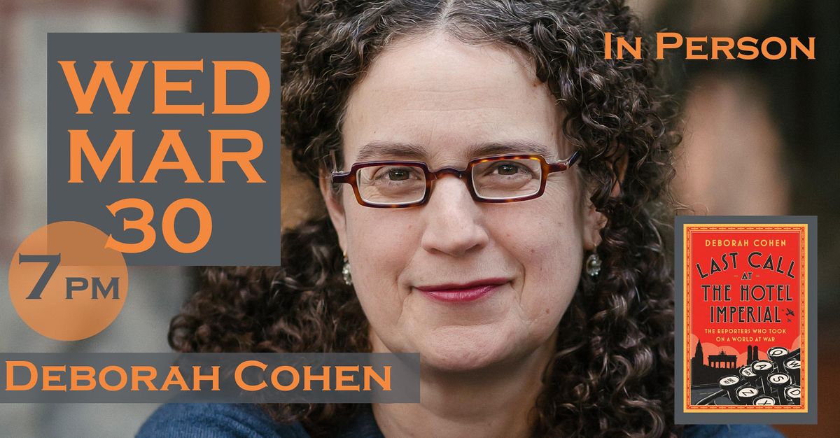 Deborah Cohen - Last Call at the Hotel Imperial, 2720 Frankfort Ave ...