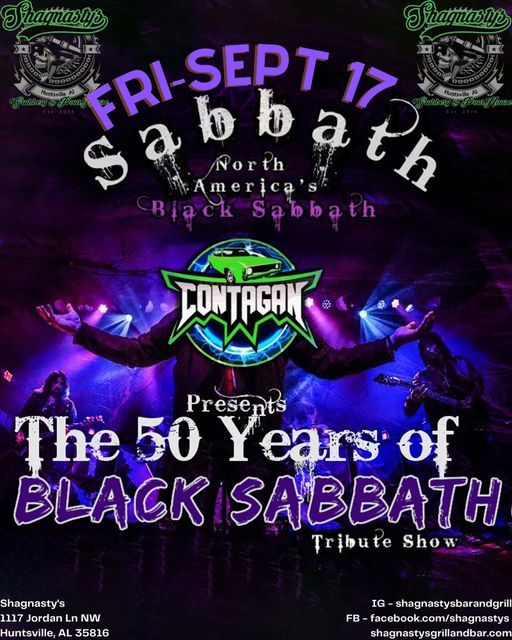 Sabbath "North Americas Black Sabbath" + Contagan @ Shagnastys ...