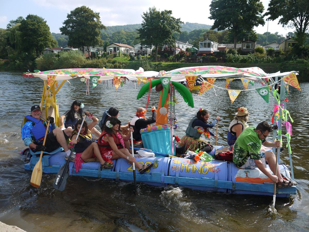 Monmouth Raft Race 2022, Monmouth Rowing Club, 4 September 2022