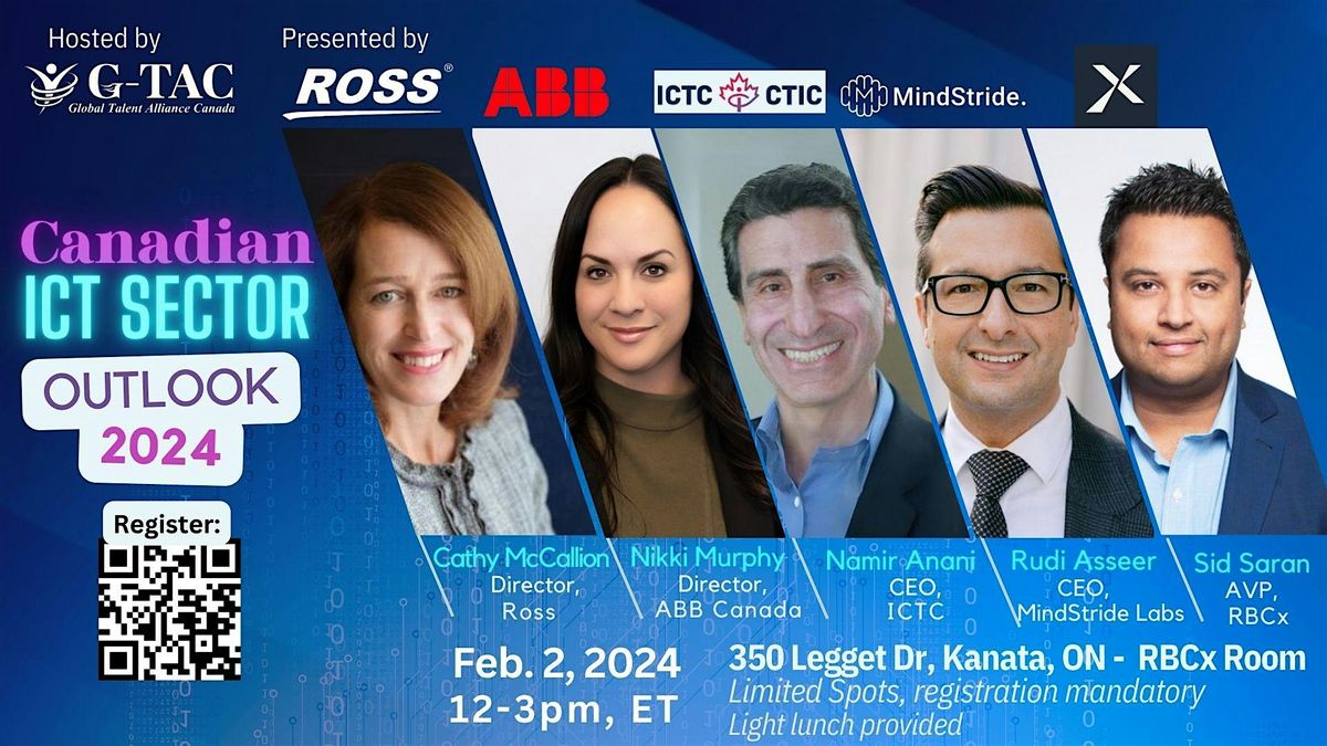 Invitation to Onsite Forum – Exploring Canada’s ICT Sector Outlook 2024 ...
