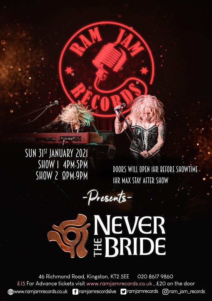 12/04/2020 - NTB @ Ram Jam Records at The Grey Horse, Kingston, Ram Jam ...