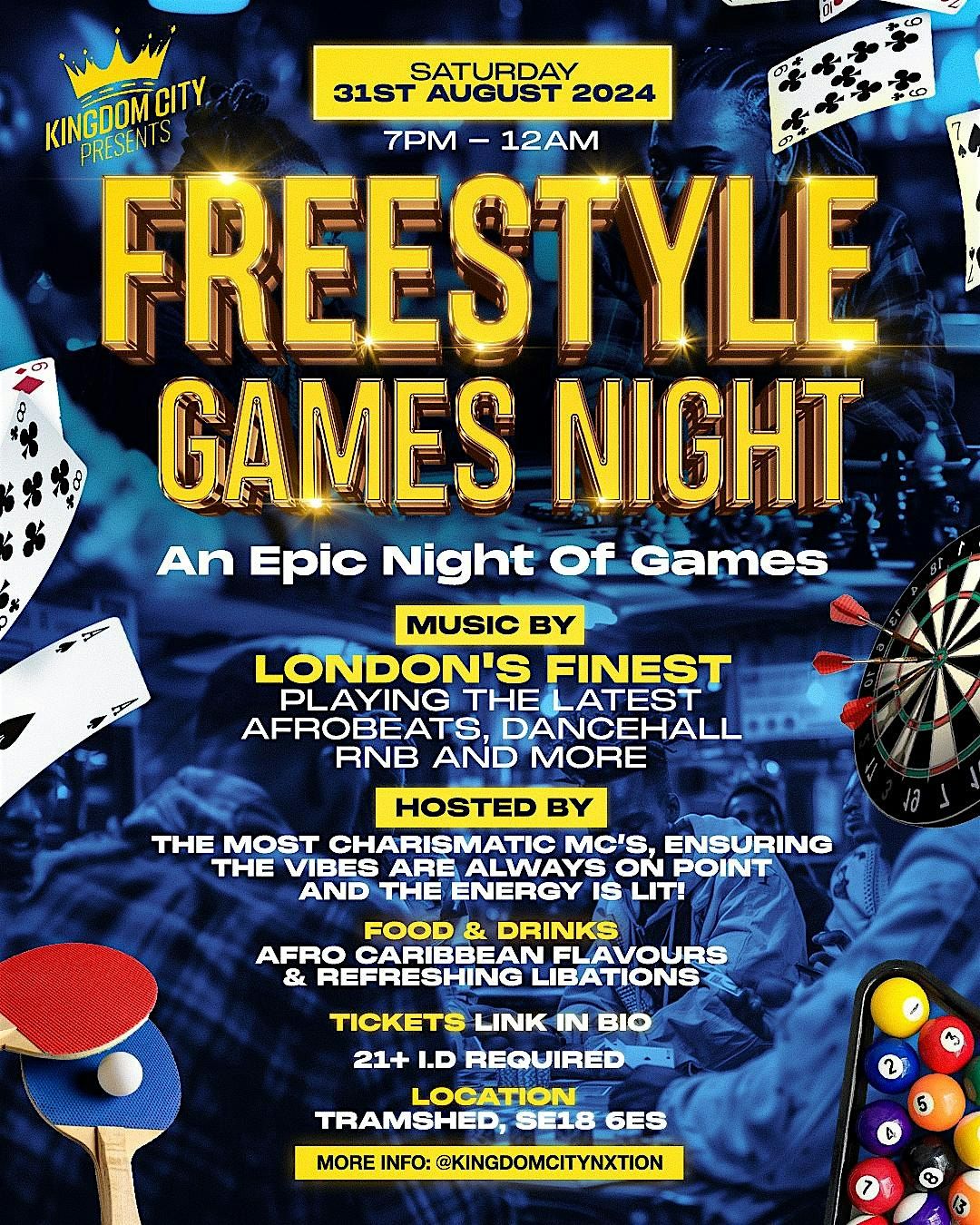 Freestyle Games Night, Tramshed, London, 31 August 2024