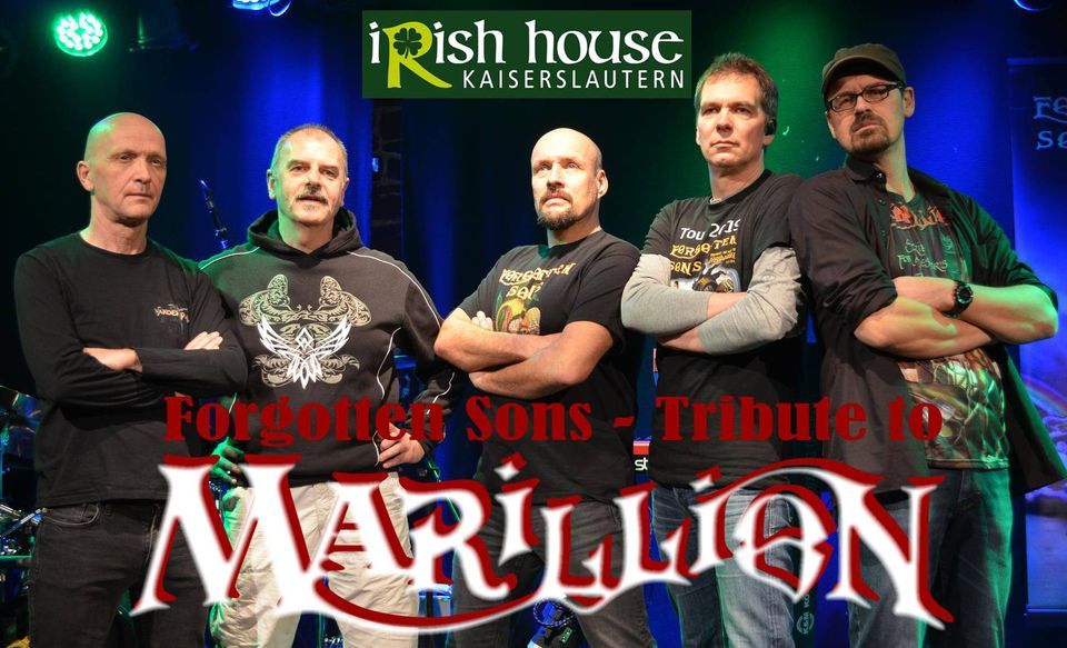 Forgotten Sons-Tribute to Marillion/Fish, Irish House Kaiserslautern, 4 ...