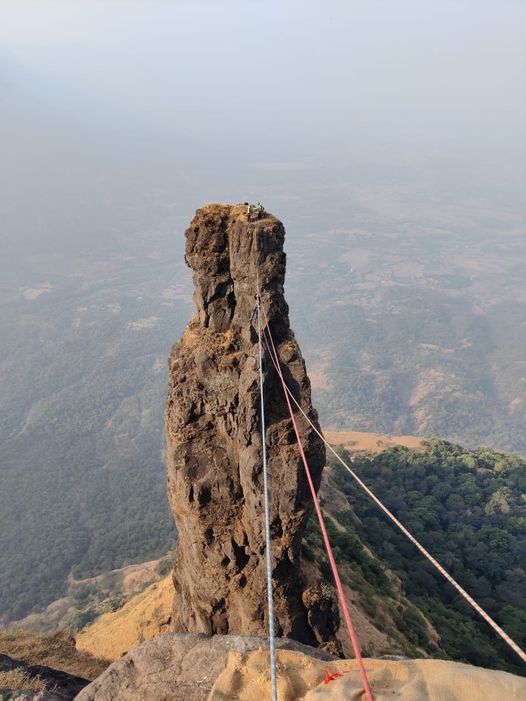 Jivdhan Fort - Vanarlingi Valley Crossing & Rappelling, Jivdhan, Junnar ...