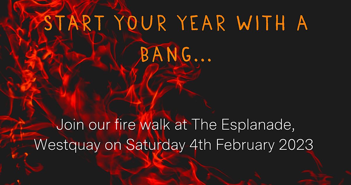 Maggies Southampton Fire Walk 2023, SO15 1QF, Southampton, 4 February 2023