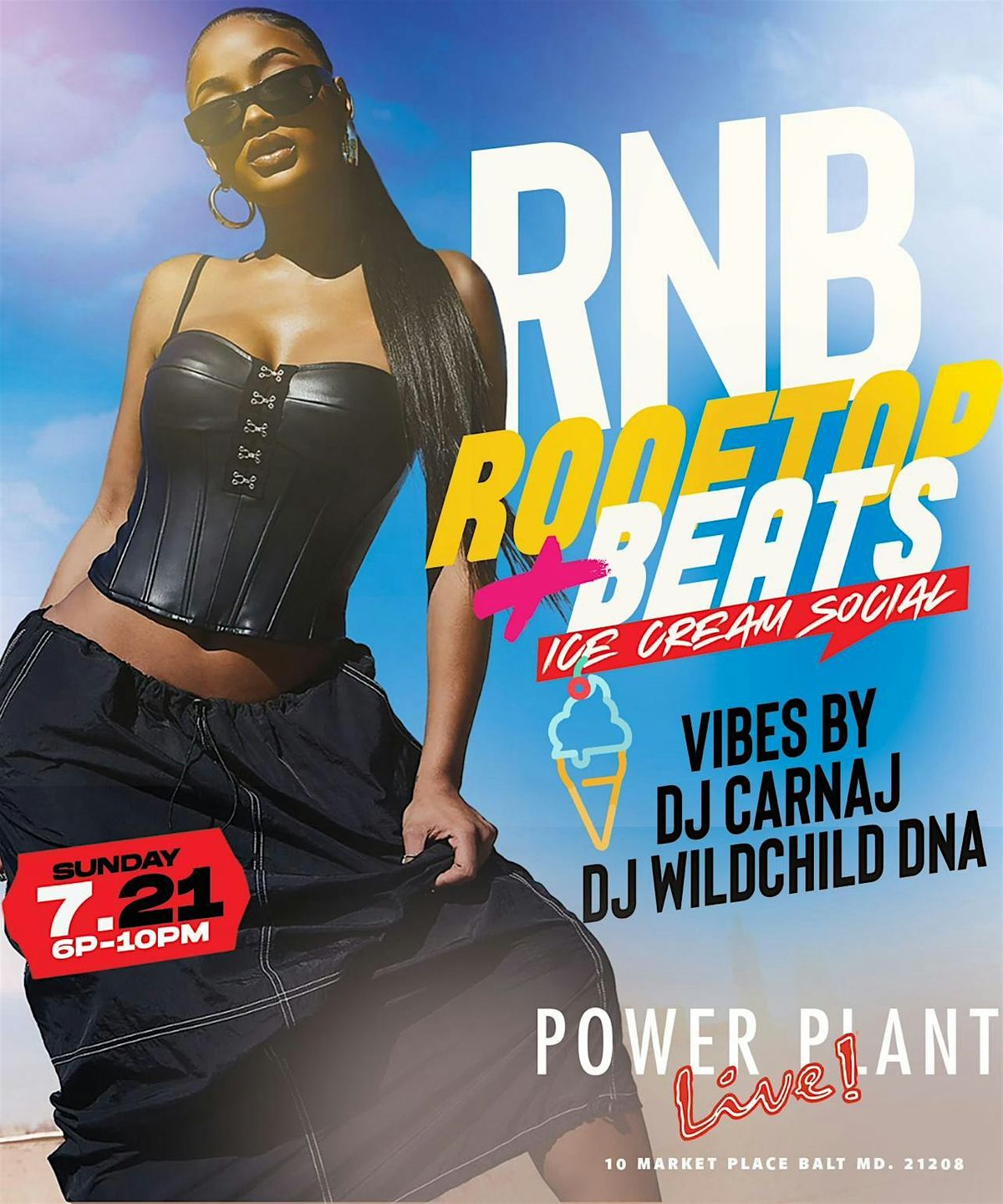 Rooftops + Beats Ice Cream Social @ Power Plant Live Rooftop, Power ...