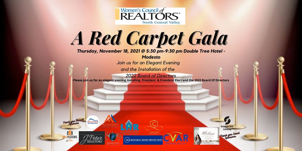 A Red Carpet Gala, DoubleTree by Hilton Hotel Modesto, 18 November 2021