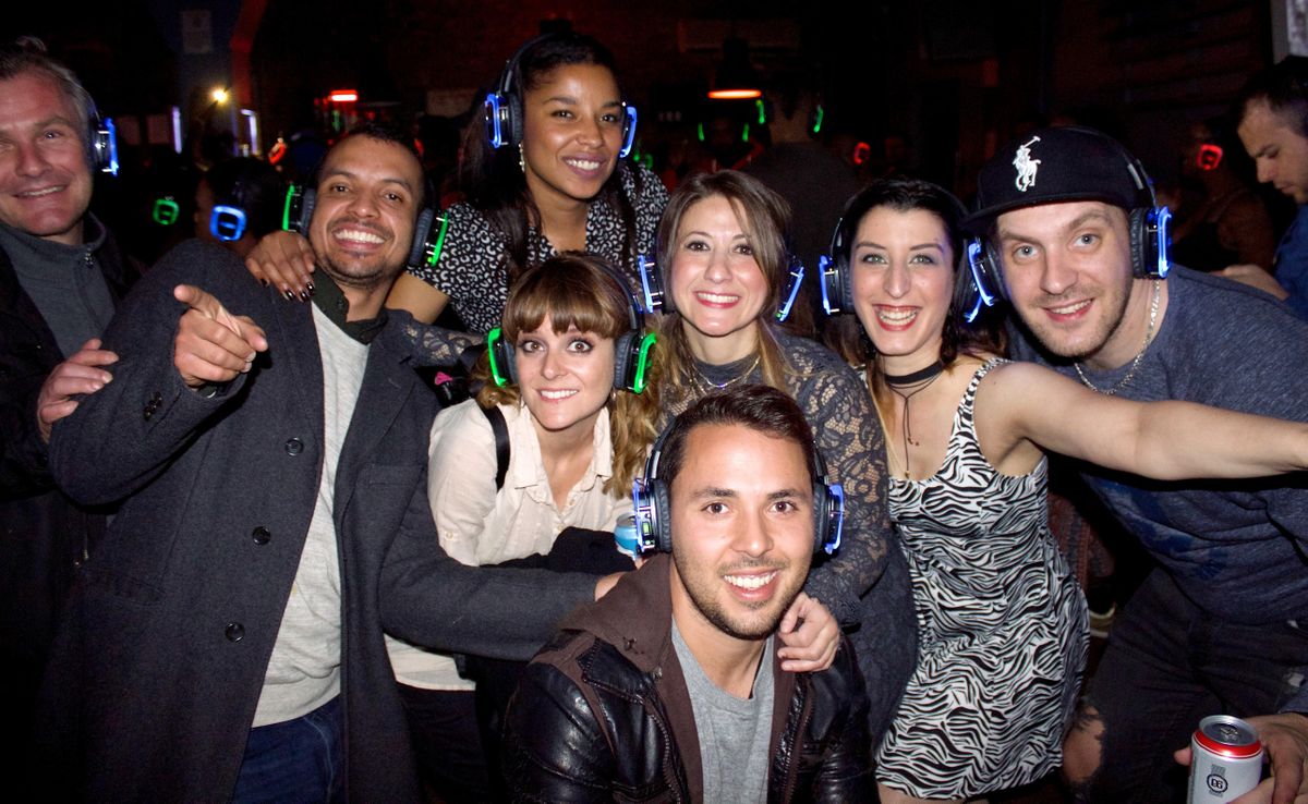 FREE* Jukebox Headphone party (Rooftop edition), Bespoke Spaces, London ...