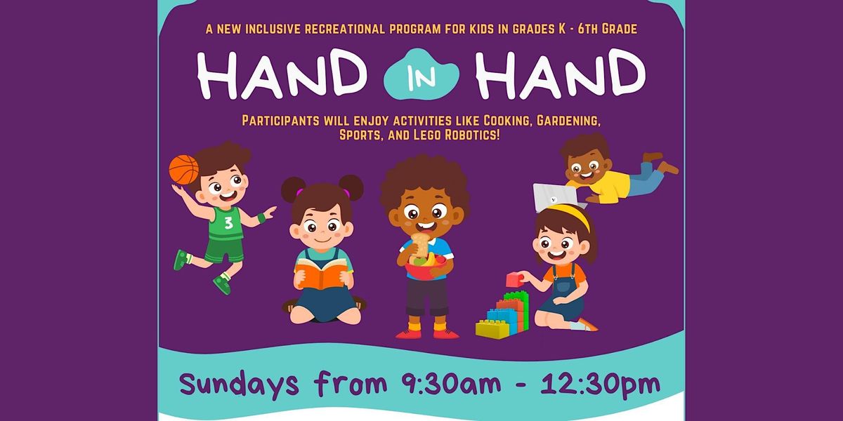 Hand in Hand - An Inclusive Recreation Program for Youth in grades K ...