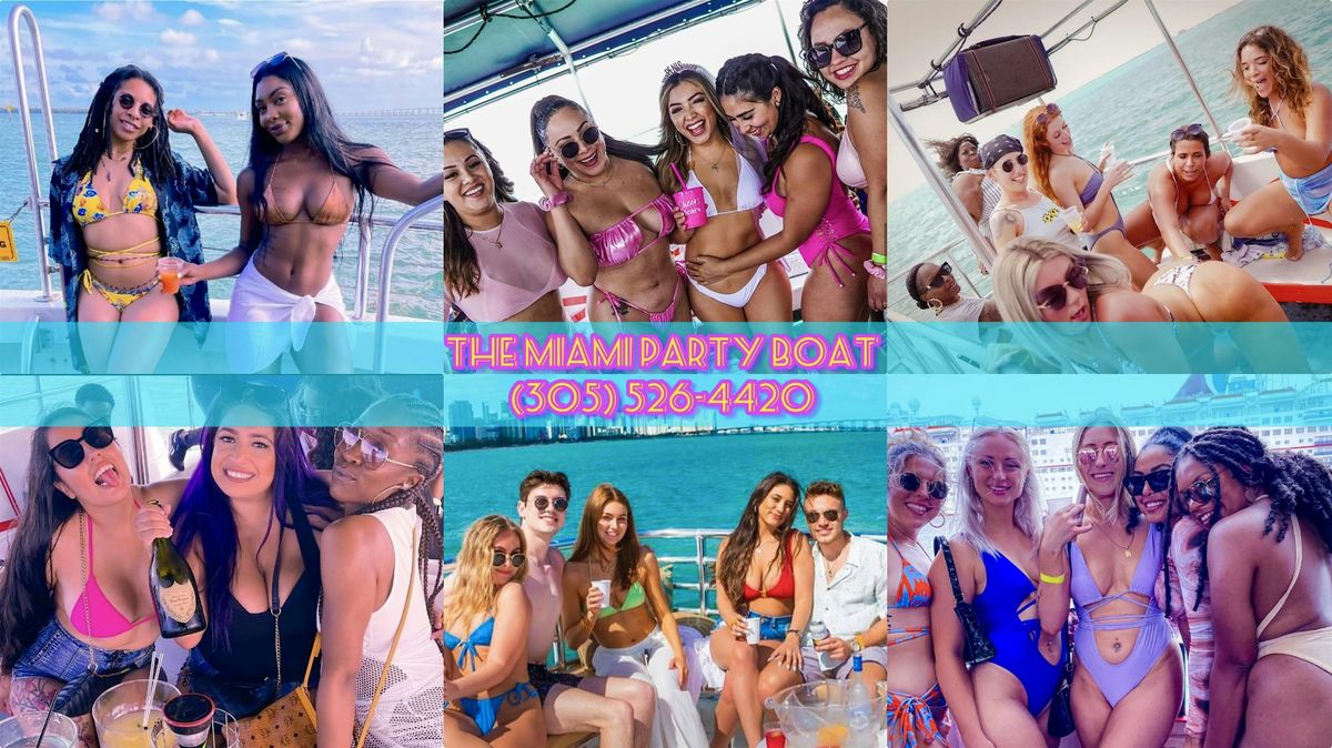 #1 Booze Cruise Miami | Spring Break Miami 2023, 401 Biscayne Blvd, Miami, 9 March to 29 October