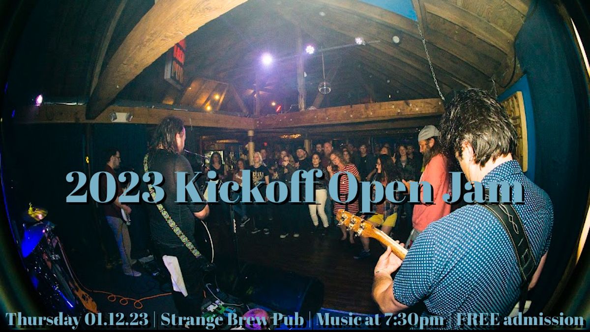 2023 Kickoff Open Jam, Strange Brew Pub, Norwich, 12 January 2023