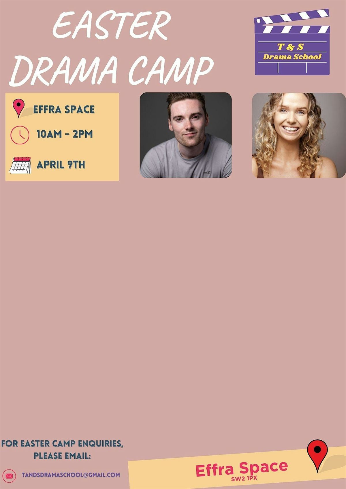 T&S Easter Drama Camp, Effra Space, London, 9 April 2024