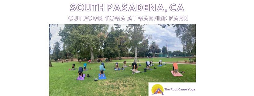 Outdoor Community Yoga at Garfield Park, South Pasadena, CA, Garfield ...